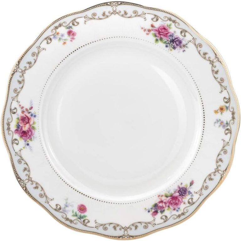 Euro Porcelain 57-pc Banquet Dinnerware Set, Luxury Bone China ...